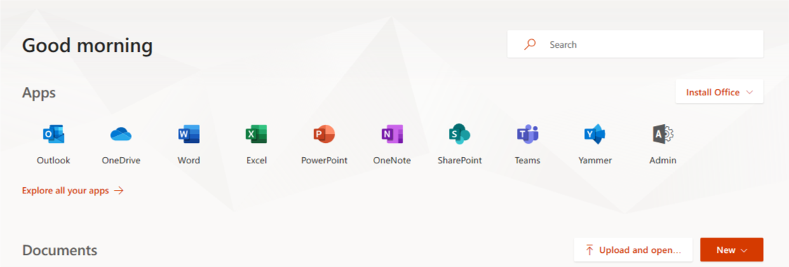 New icons for portal.office.com | The Cloud Admin